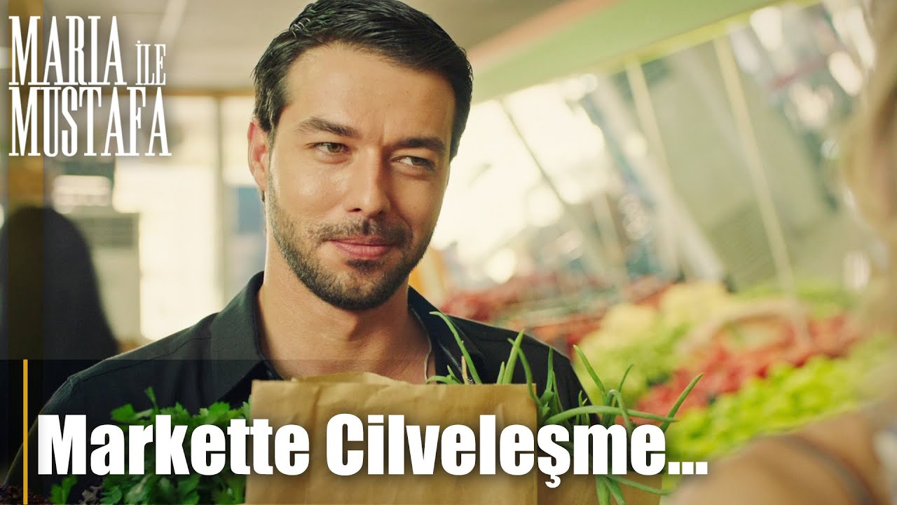 Maria ve Mustafa evli gibi market alışverişinde... - En Efsane Sahneler ...