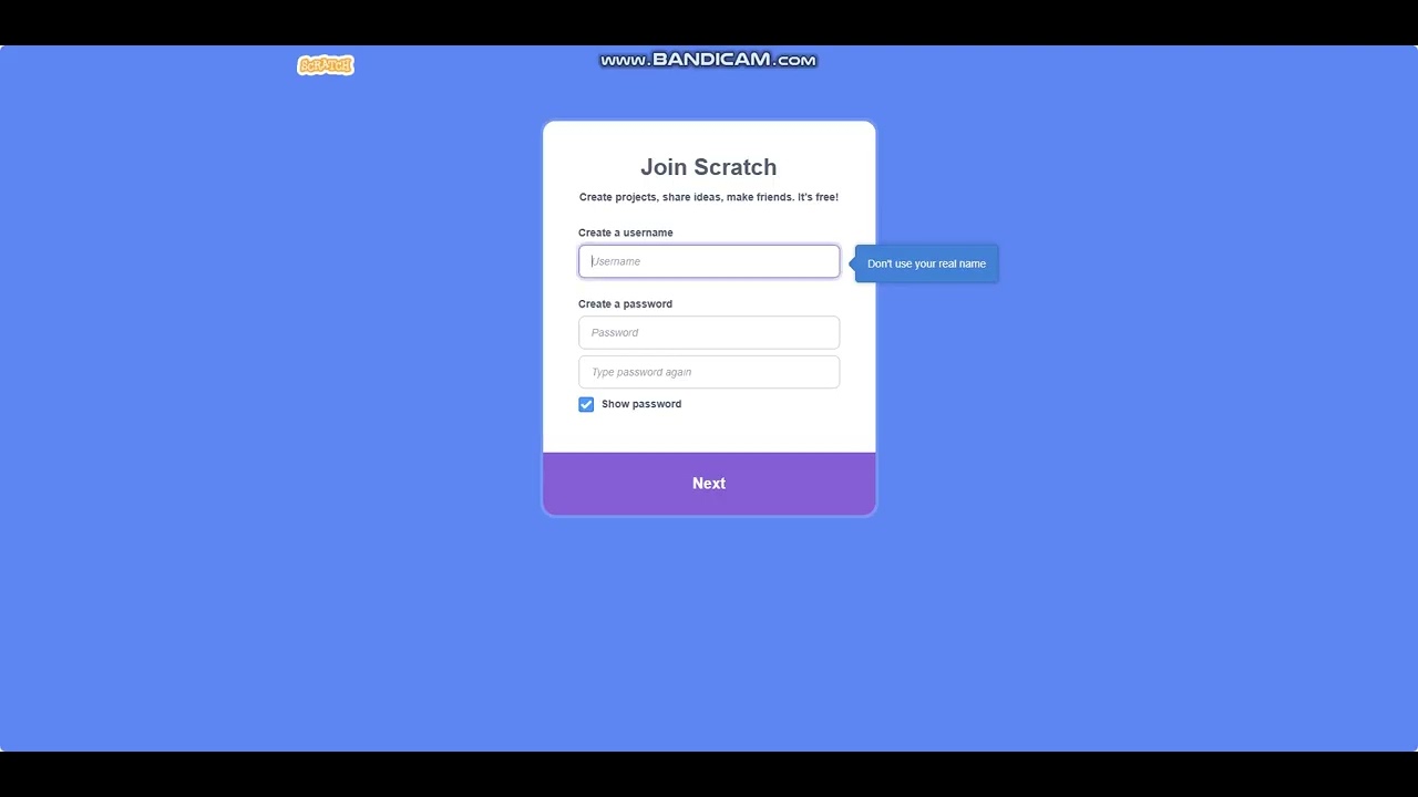 how do i sign up by scratch - YouTube
