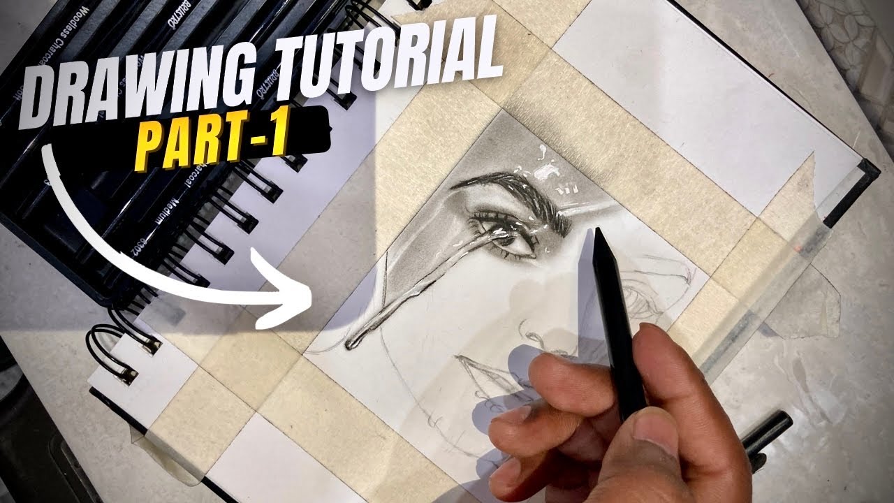 Wet Face drawing Tutorial😍🙌🏻 (part-1) - YouTube