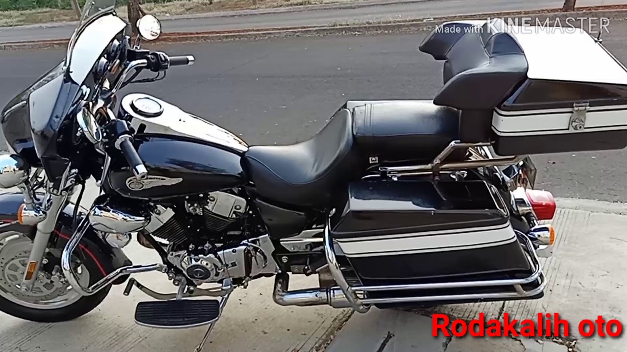Moge Kaisar Ruby 250 modif Harley Davidson - YouTube