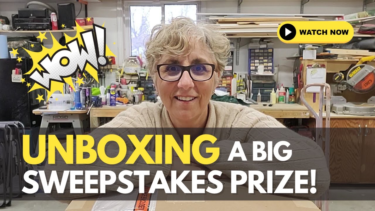 Unboxing a Big Sweepstakes Prize!! - YouTube