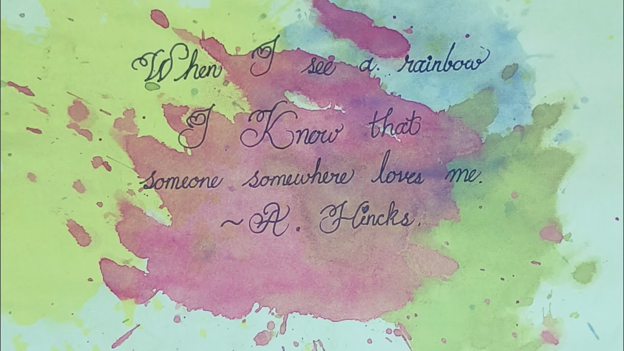 Beautiful love quote| improve your handwriting #art #viralvideo - YouTube