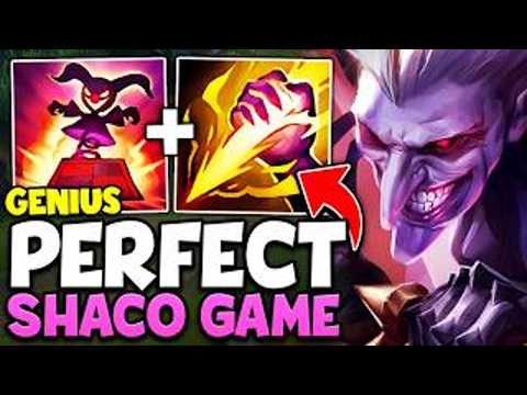 THIS WAS A SHACO JUNGLE MASTERCLASS! (RANK 1 SHACO)