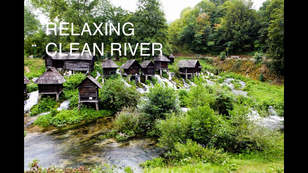 Natural Sound of Pristine Clean River - Healing and Relaxing Video ...