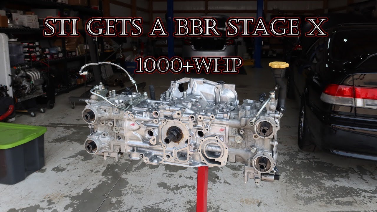The 1000hp STi build begins... - YouTube