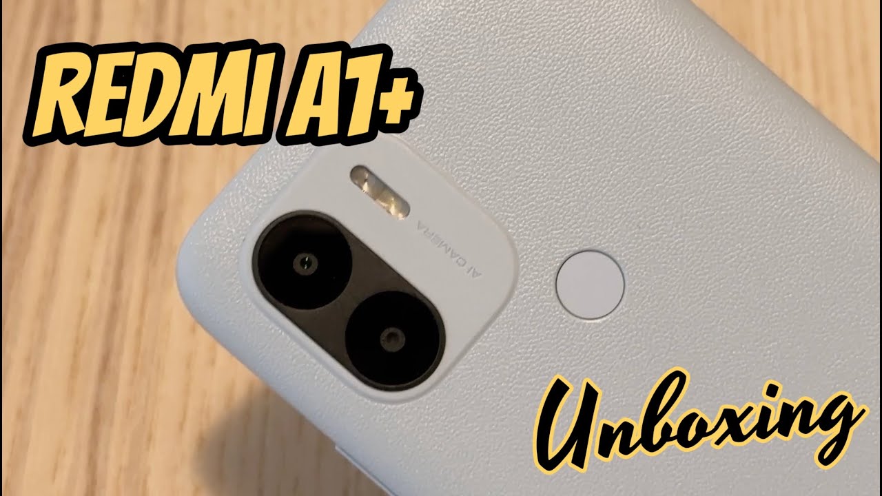 新品開箱 | RedmiA1+ unboxing | 紅米A1+開箱 | cp值超高系列 - YouTube