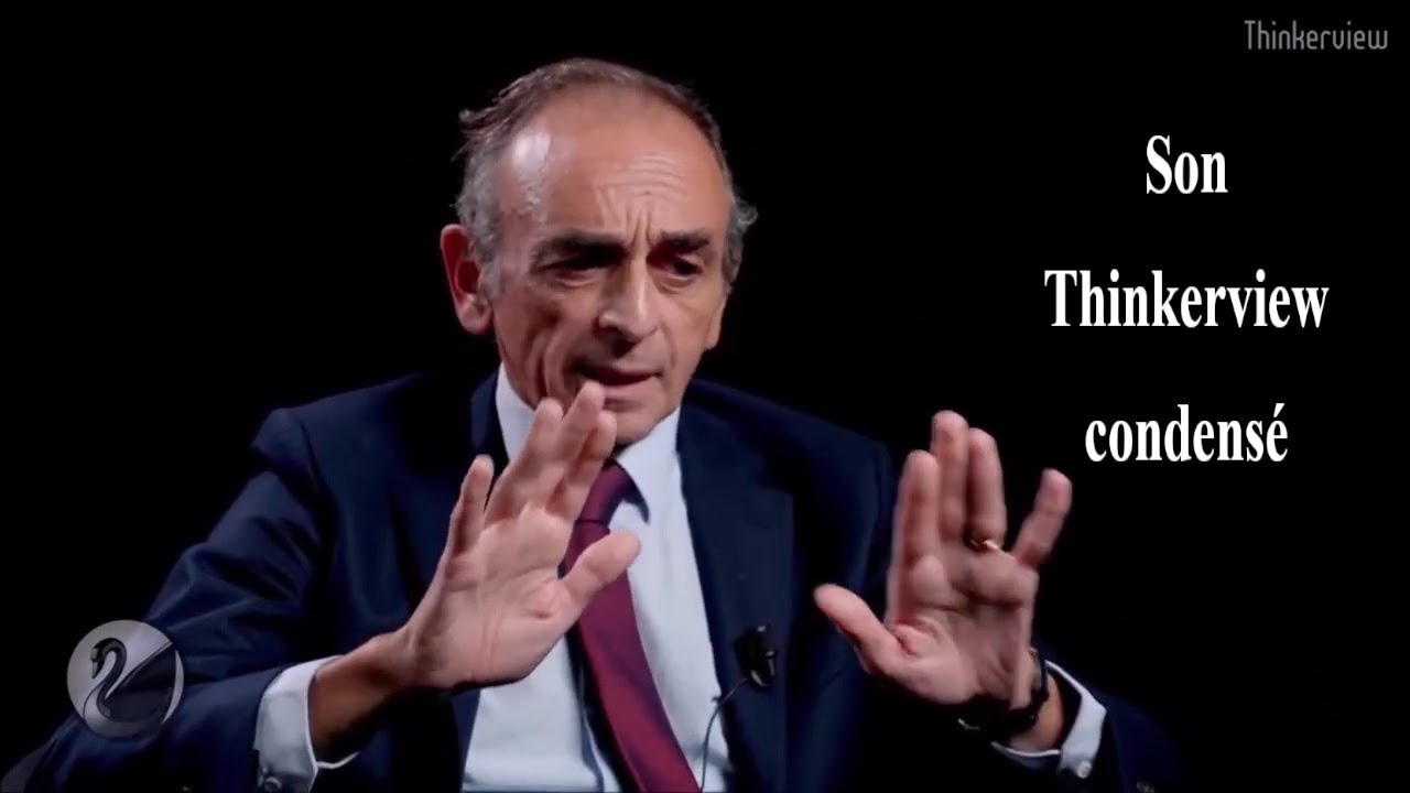 ERIC ZEMMOUR - Son Thinkerview condensé (2021) - YouTube