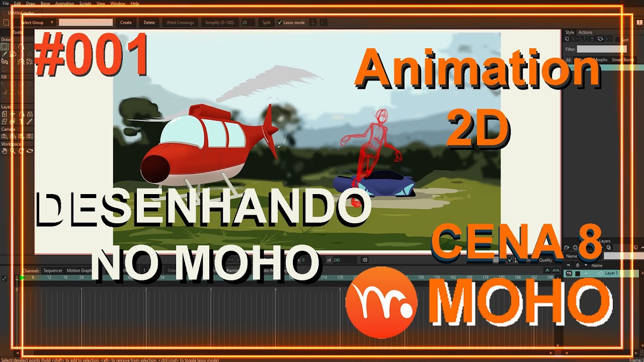 MOHO Pro_ Desenhando no Moho_Drawing In the MOHO_Cena 8_#001 - YouTube