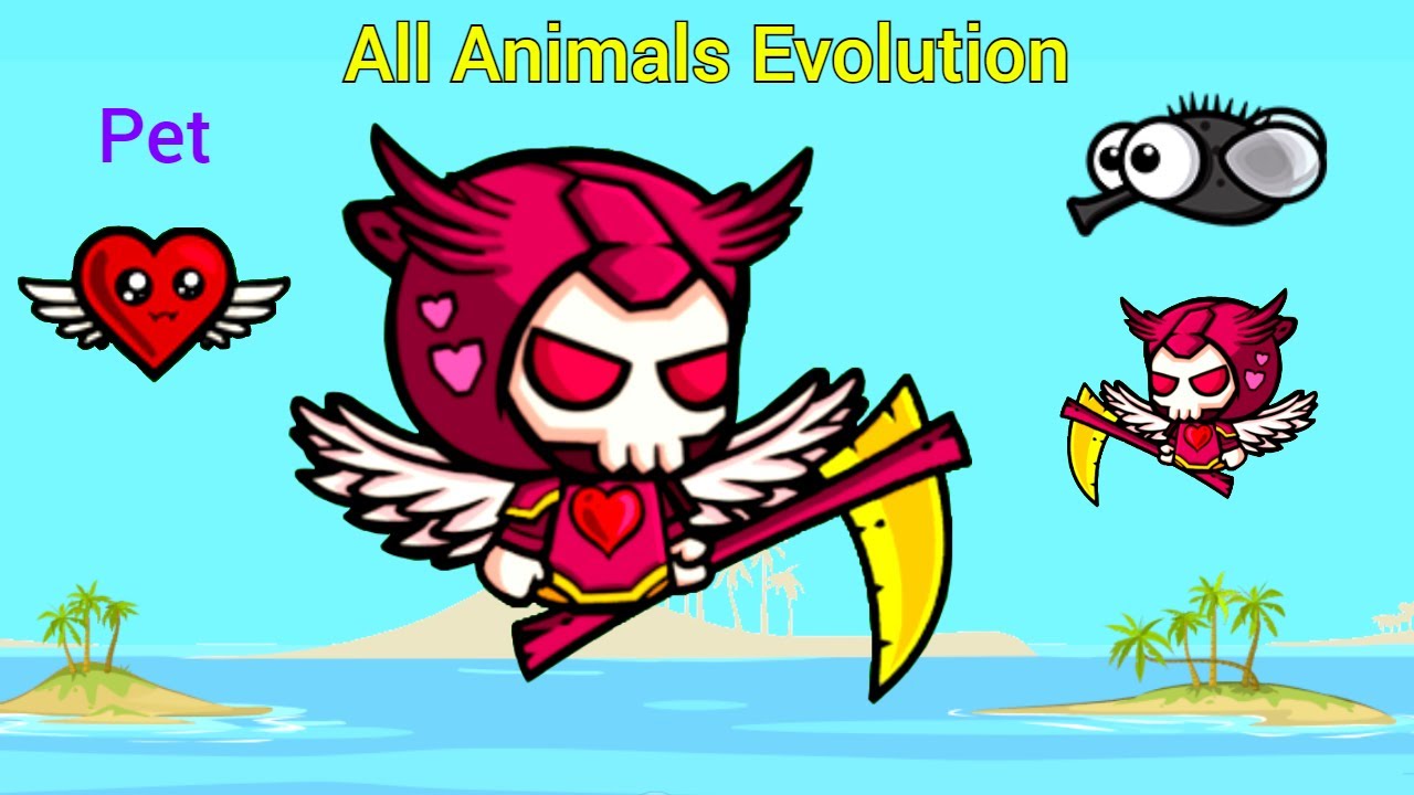 New Valentines Reaper And Pet in Game And All Animals Evolution ...