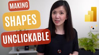Make Shapes Unclickable in Power BI Report - when addin... | Doovi