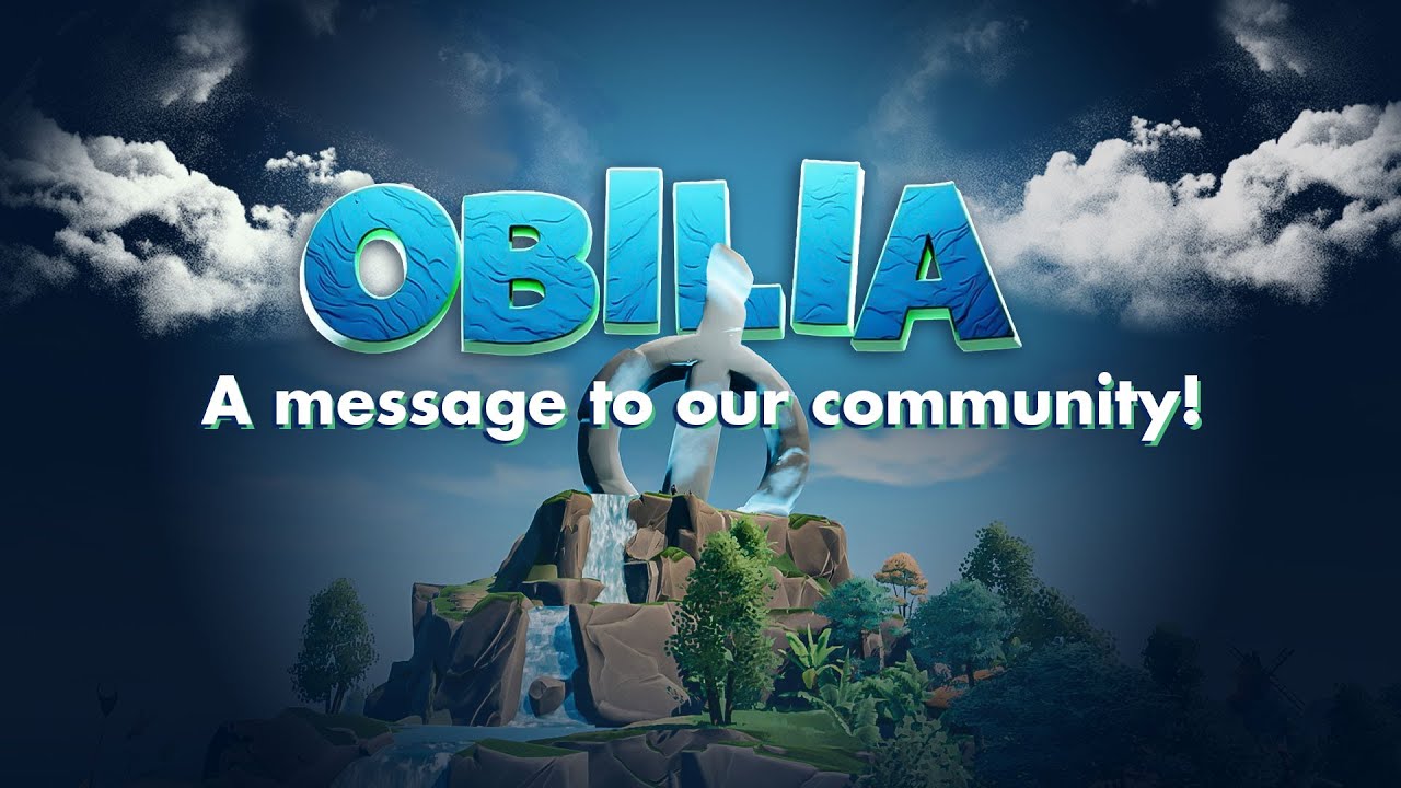 Obilia | A message to our community! - YouTube