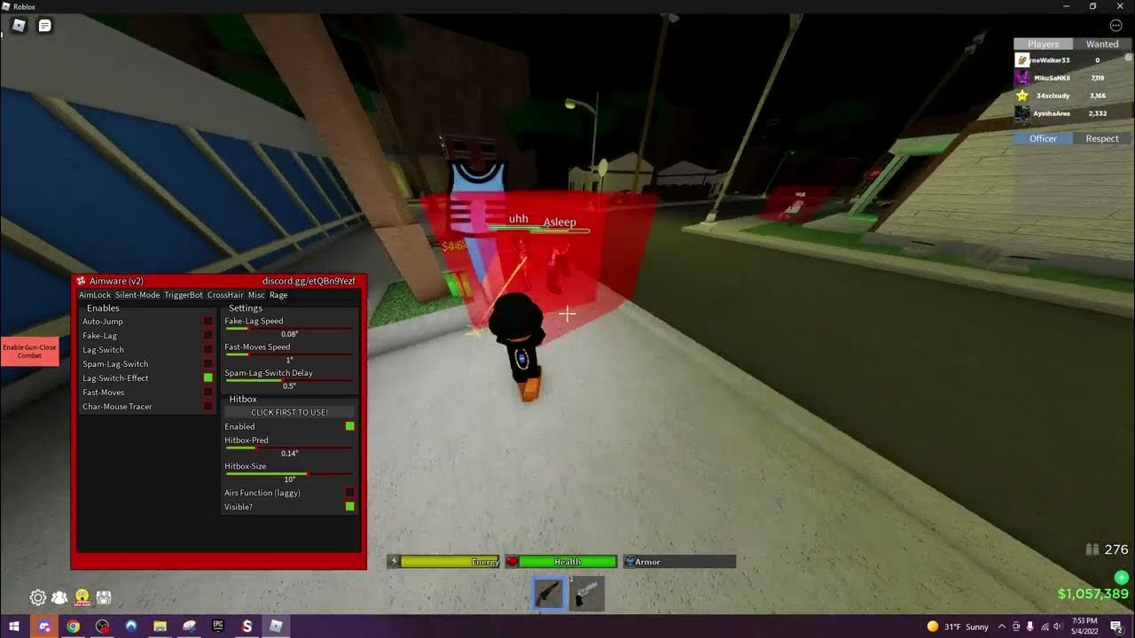 DA HOOD AIMLOCK & HITBOX EXPANDER SCRIPT! *VERY OP* - YouTube