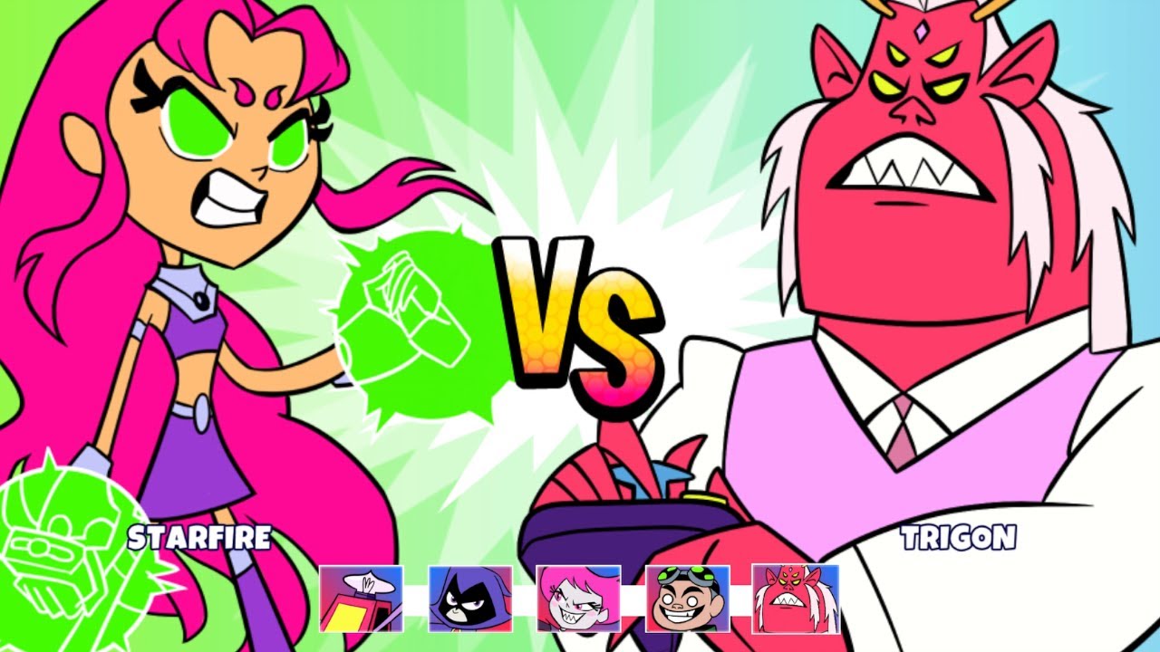 Teen Titans Go: Jump Jousts 2 - Starfire Is The Only One Who Can Stand ...
