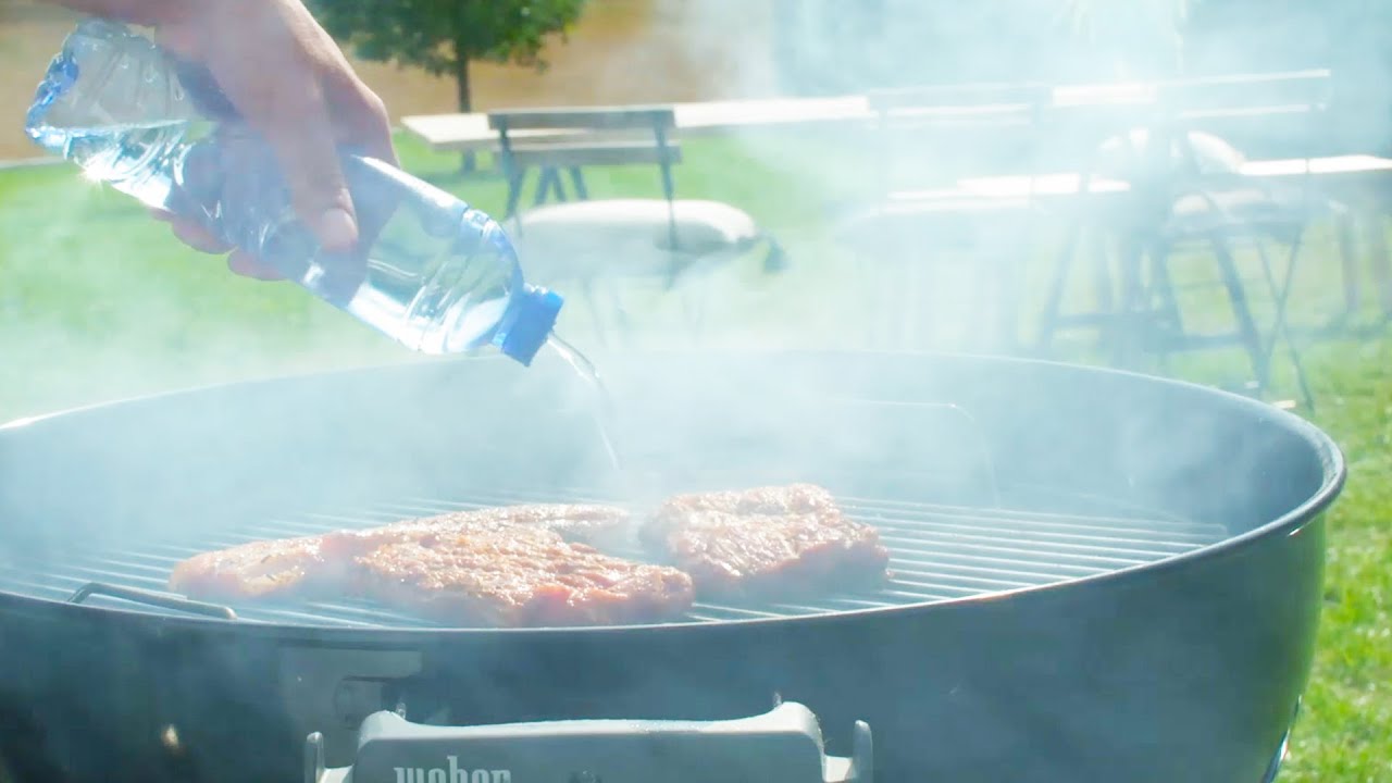 Wist je dat | Met een beetje water op de kolen kan je open vlammen ...