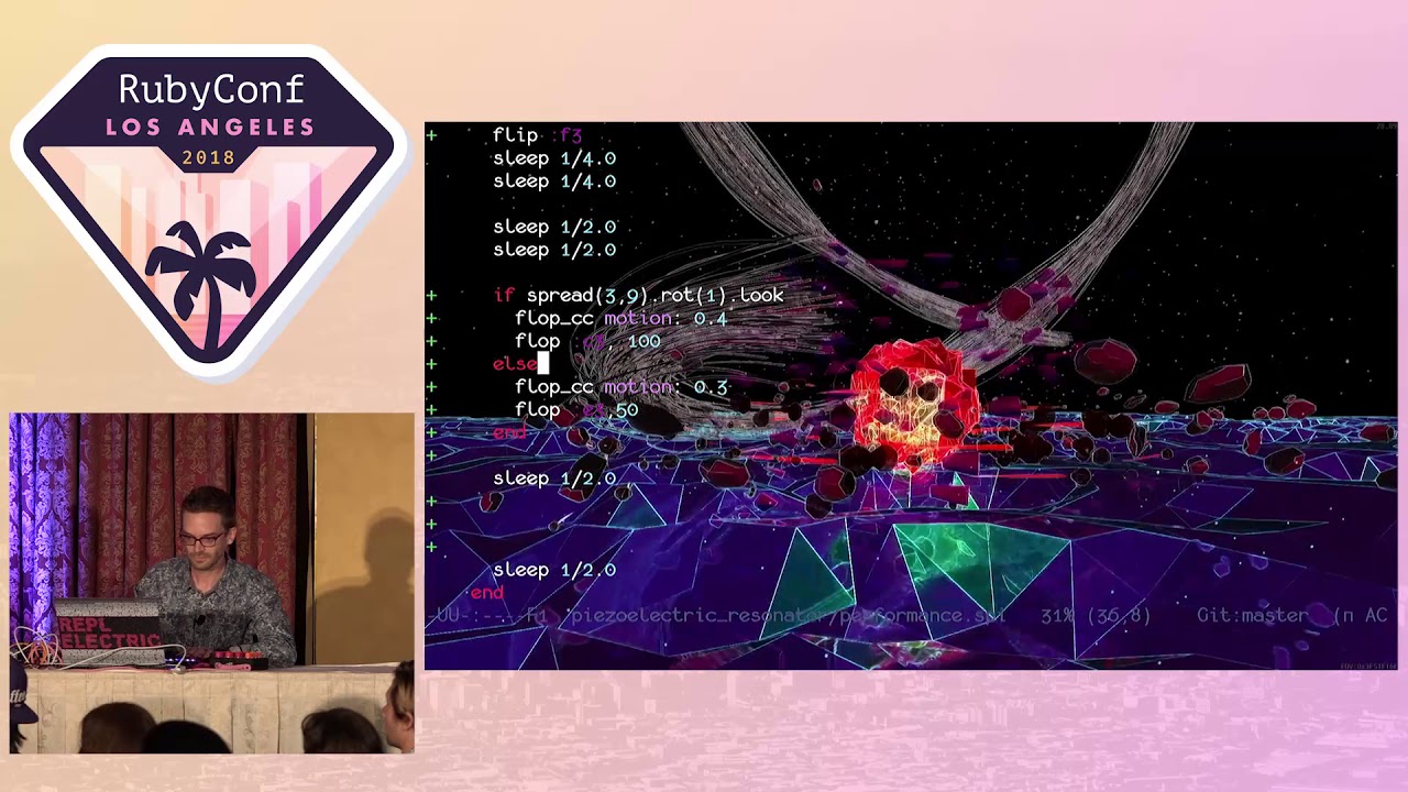 RubyConf 2018 - d[-_-]b REPL-ELECTRIC by Joseph Wilk - YouTube