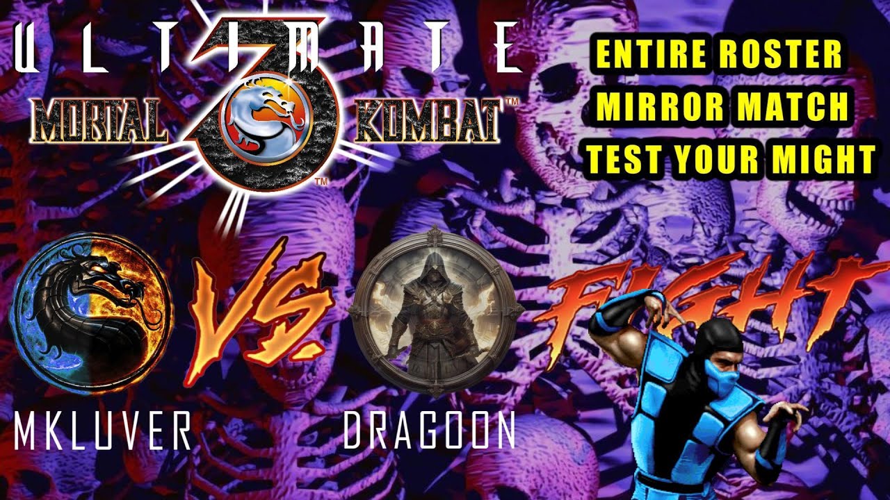 Ultimate Mortal Kombat 3: Mirror Match - Klassic Subzero - YouTube