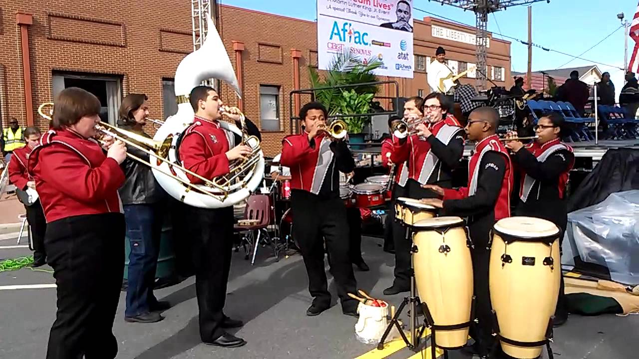 Jordan H.S. band 1-17-15 #1 - YouTube
