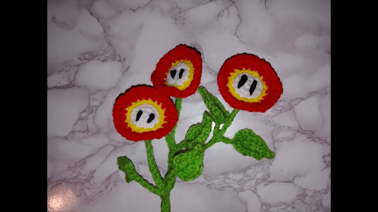 Crochet Fire Flower Tutorial - YouTube