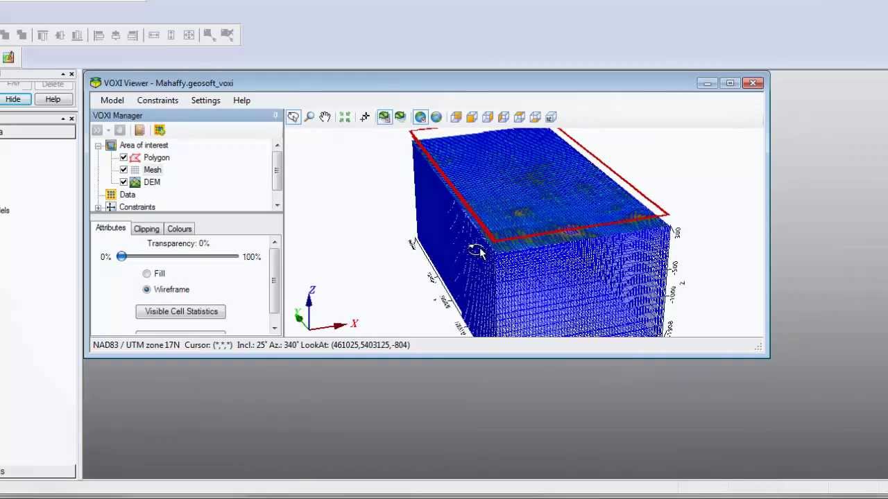 VOXI Earth Modelling - How to modify the mesh parameters in VOXI - YouTube