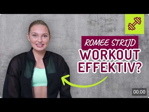 15 Minute LEG Workout Fitness Series With Romee Strijd - Effektiv ...