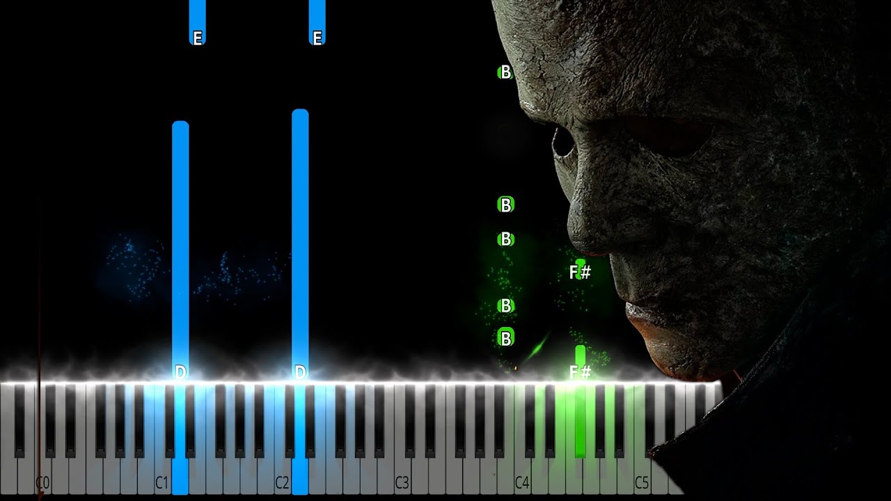 John Carpenter - Halloween Main Theme Piano Tutorial - YouTube
