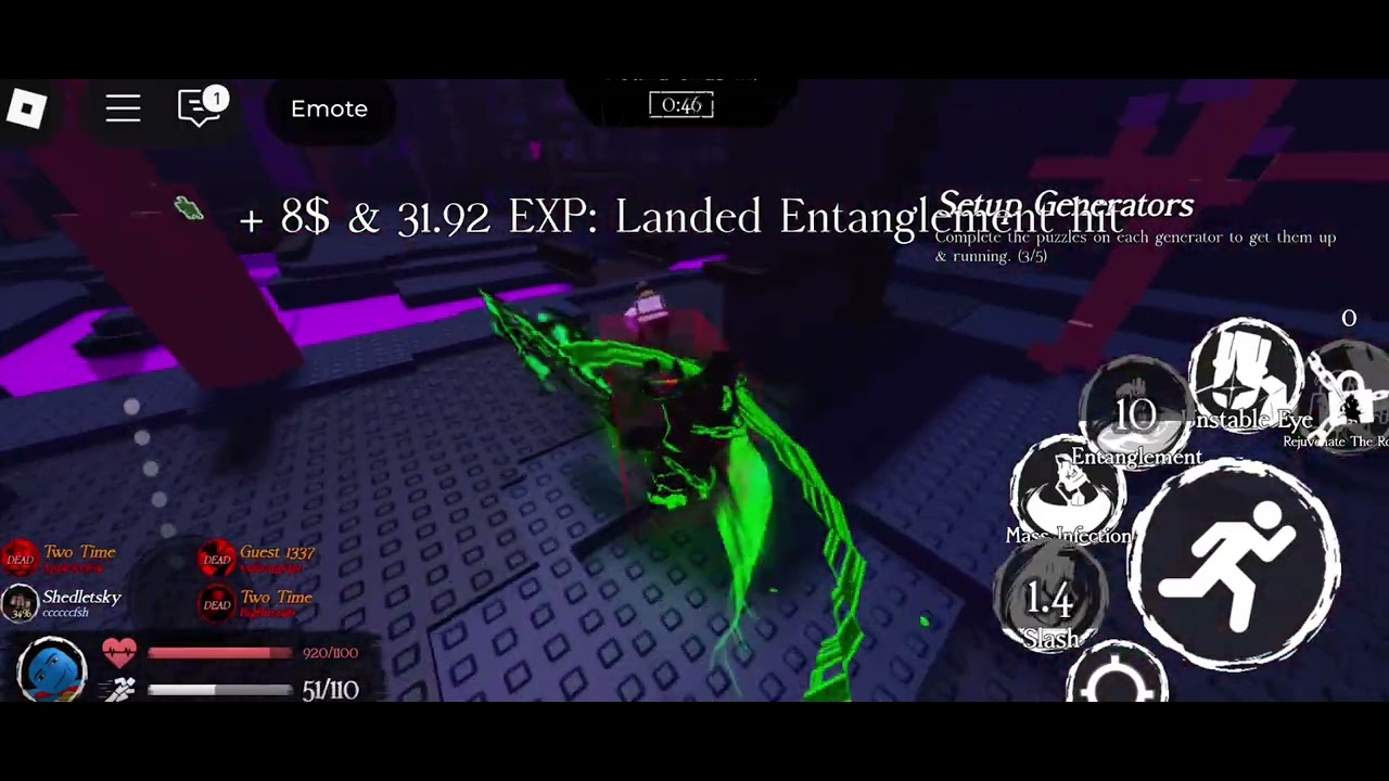 Hacklord 1x1x1x1 lms gameplay #forsaken #gaming #hacklord #roblox # ...