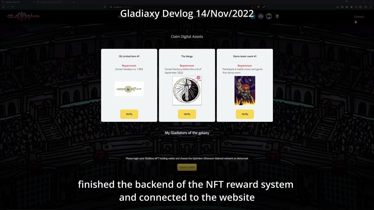 Gladiaxy devlog 14 Nov 2022 ( DEVLOG 17 ) - YouTube