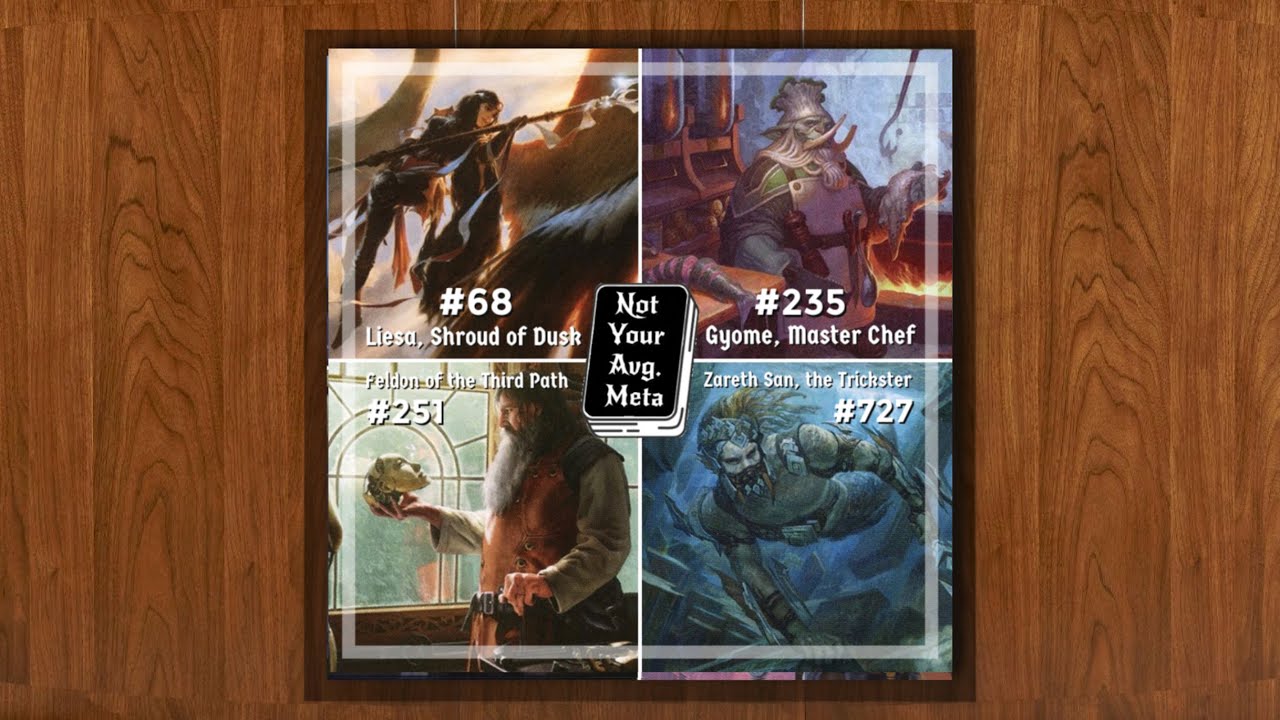 NYAM Ep. 16: Liesa vs Gyome vs Zareth San vs Feldon MTG EDH Gameplay ...