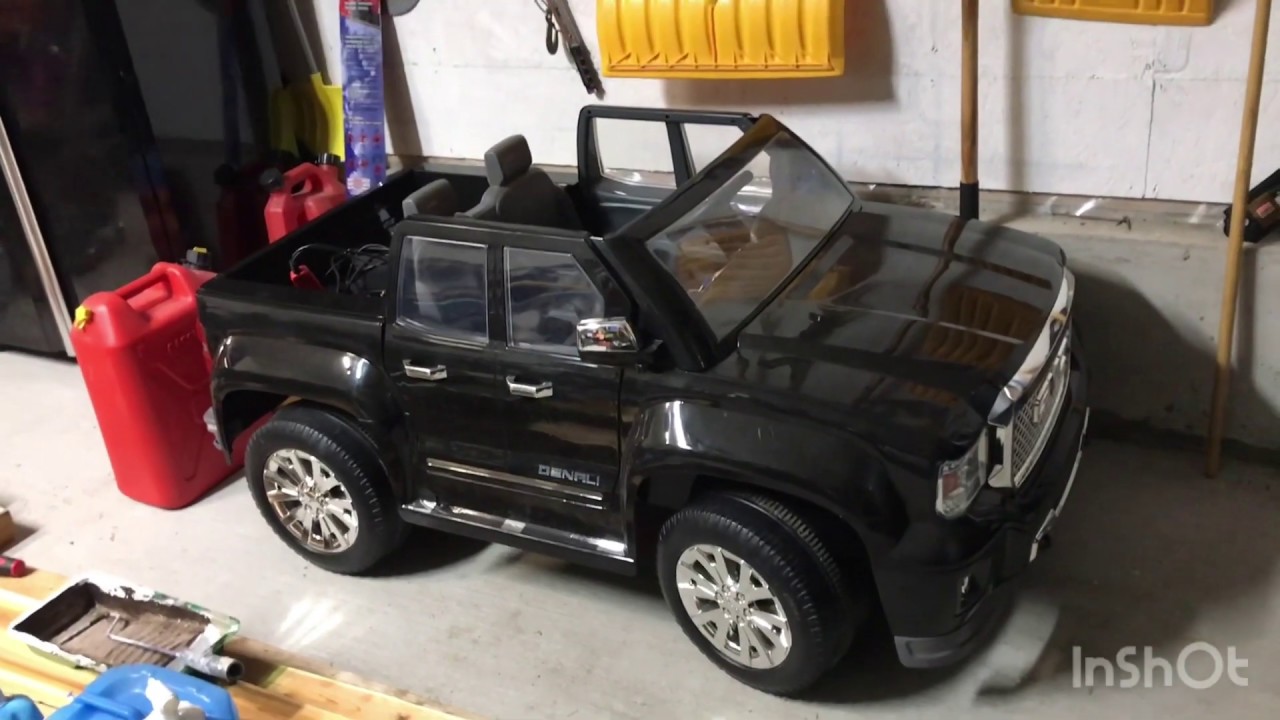 Power wheels remote kill switch electric ride on mod! - YouTube