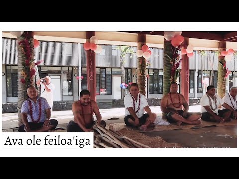 Ava ole Feiloa'iga ma Minisita Aoga 100821