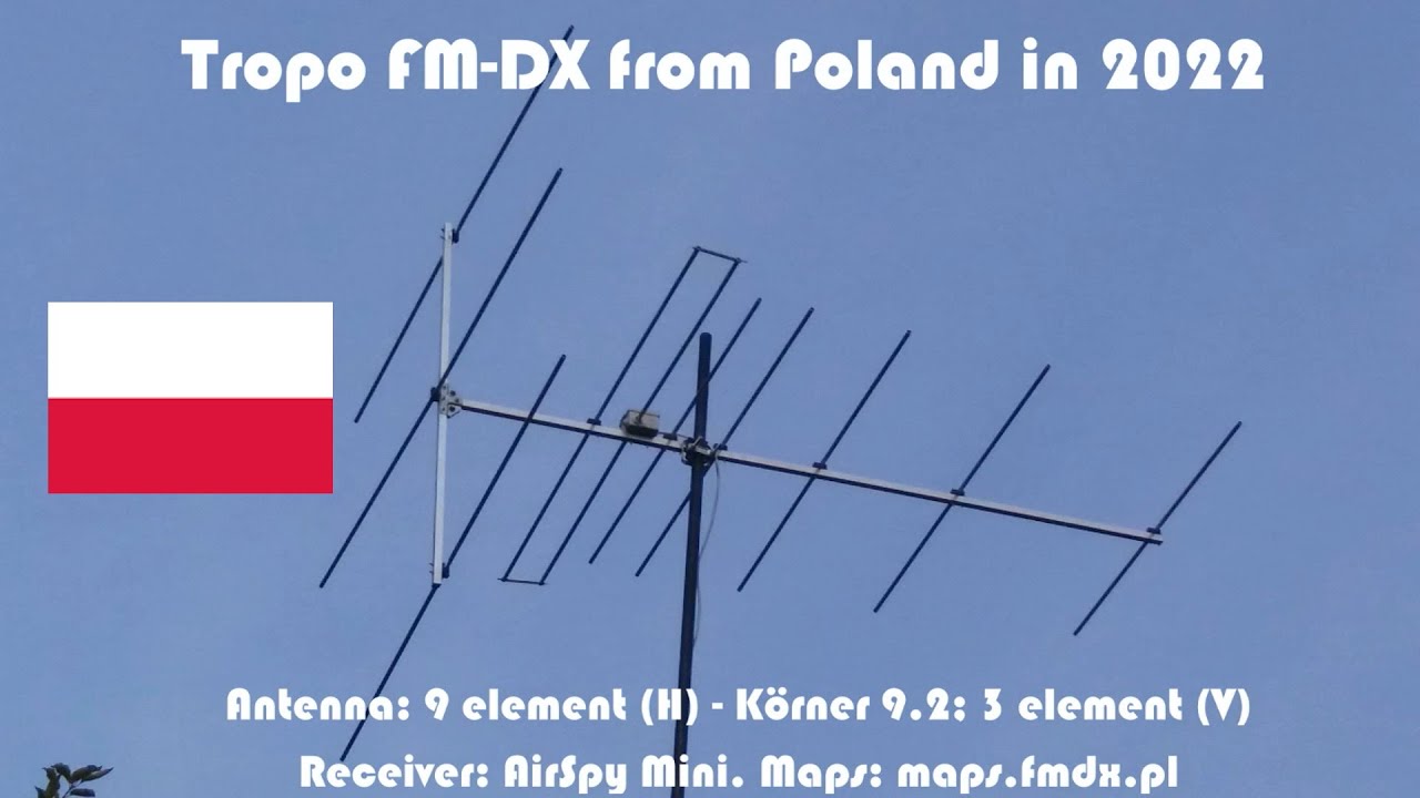 Tropo FM-DX from Poland in 2022 - YouTube