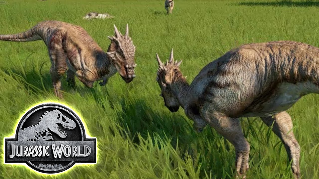 NUEVO DINOSAURIO DRACOREX el CABEZON! - Jurassic World: Evolution - YouTube