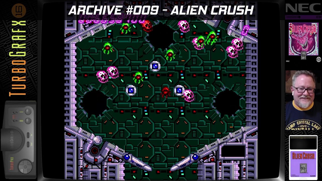 Alien Crush (NEC, 1989) First Time Playthrough + Commentary - YouTube