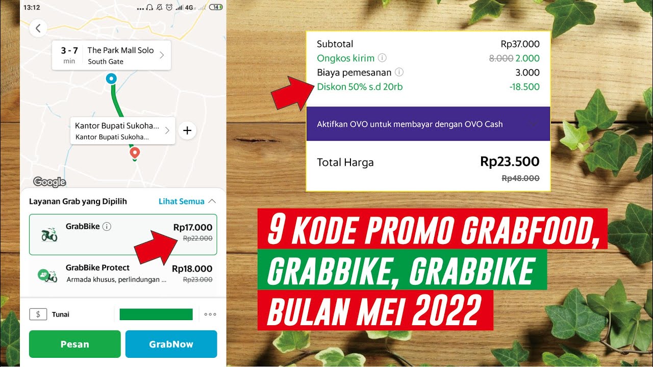 9 KODE PROMO GRAB TERBARU BULAN MEI 2022 | KODE GRABFOOD, GRABBIKE ...