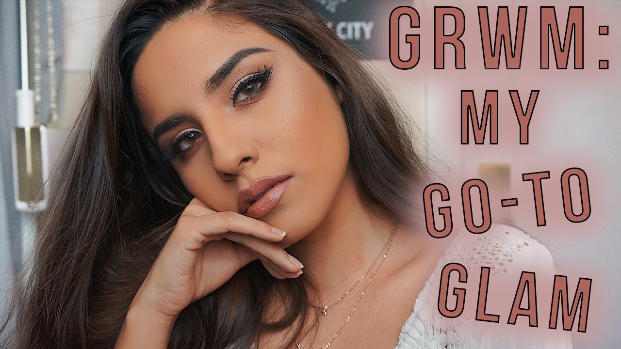 GRWM: My Easy Go-To Glam + Cream Contour/Highlight Routine ...