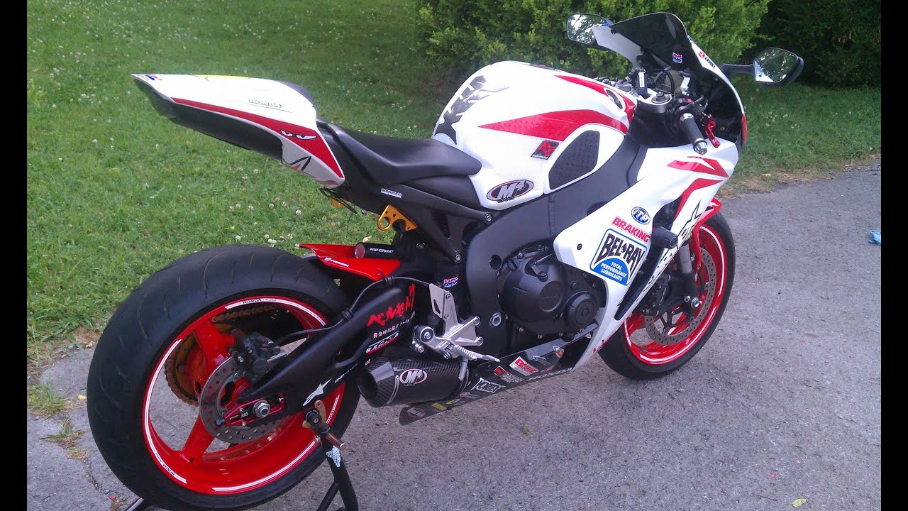 Honda CBR1000RR M4 Street Slayer Exhaust - YouTube
