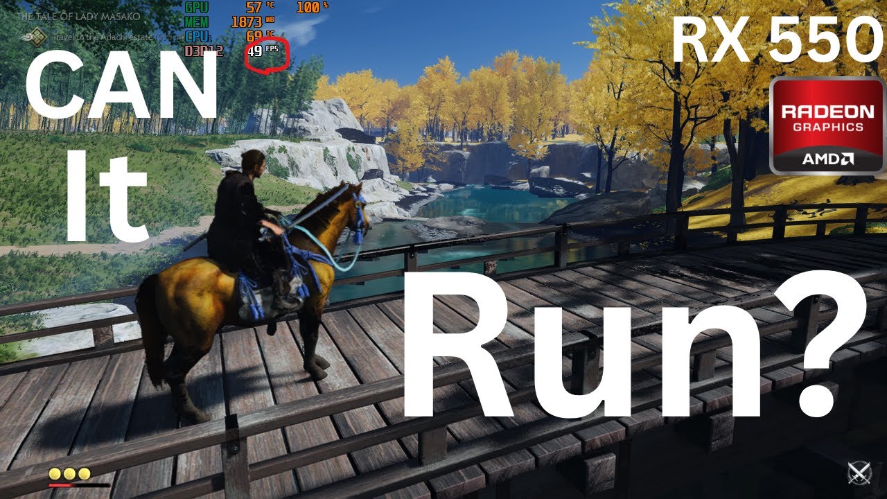 Ghost of Tsushima GAMEPLAY (2GB VRAM). Best Game of Gaming era - YouTube