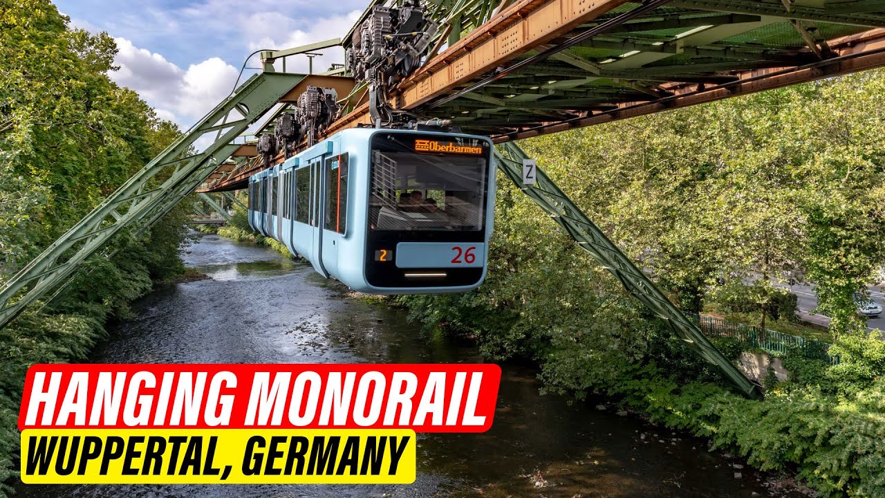🌍 Wuppertal, Germany: Discover the Charm of the Hanging Monorail 🚇 ...