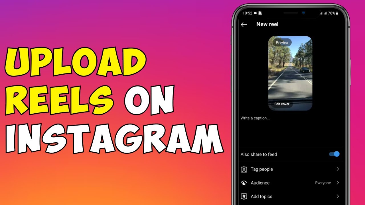 How To Upload Reels On Instagram - YouTube