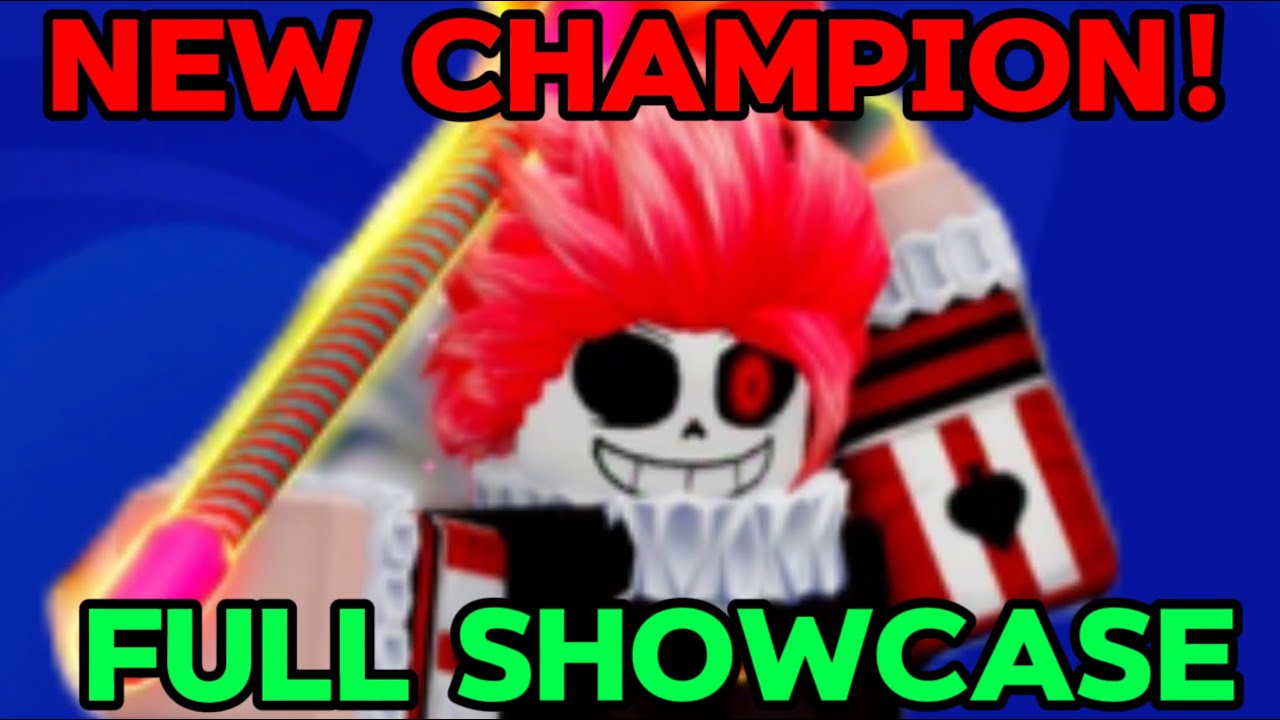 NEW CHAMPION IN DEATH BALL SHOWCASE (ALL ABILITIES!) - YouTube