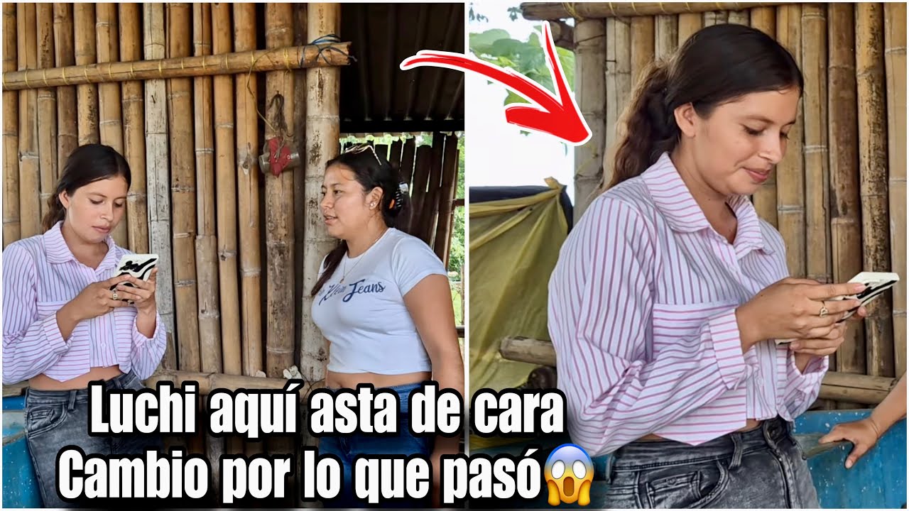 Luchi y Dayri se estaban peleado/Aqui fue donde le avisaron a Luchi del ...