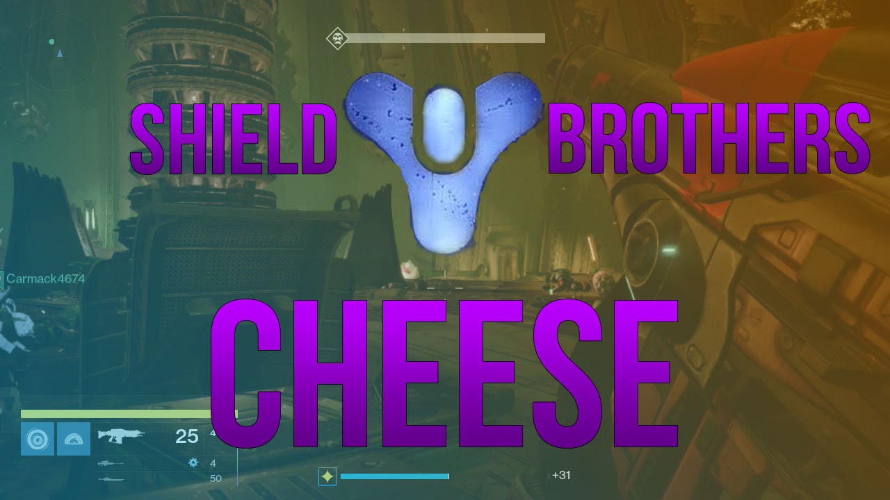 Destiny shield brothers cheese! - YouTube