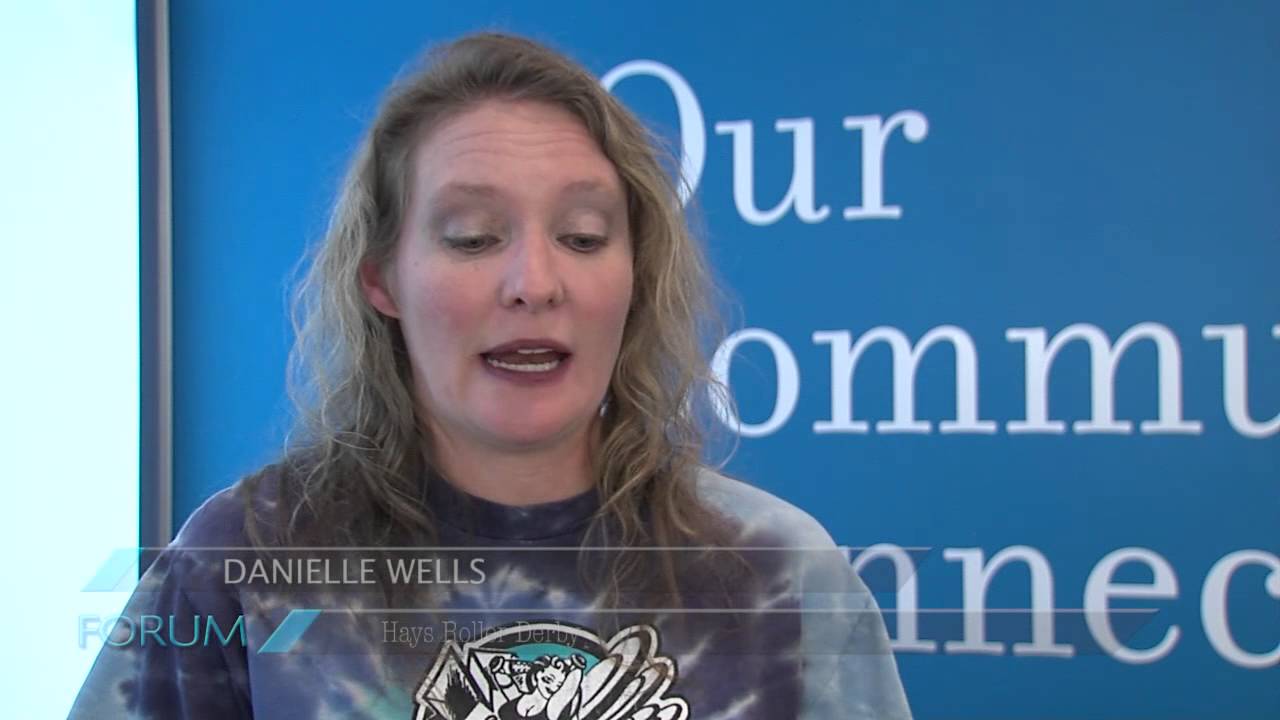 ECTV Forum - Danielle Wells - Hays Roller Derby - YouTube