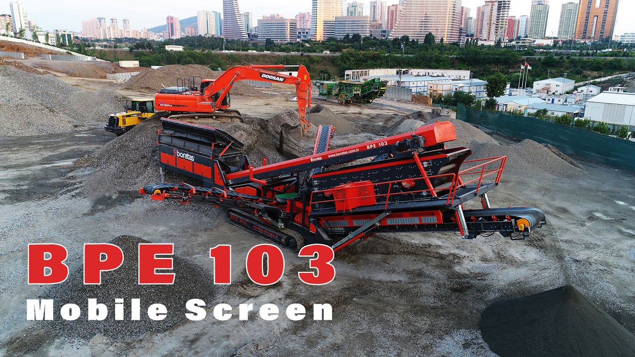 Mobile Screen Machine - BPE 103 - YouTube