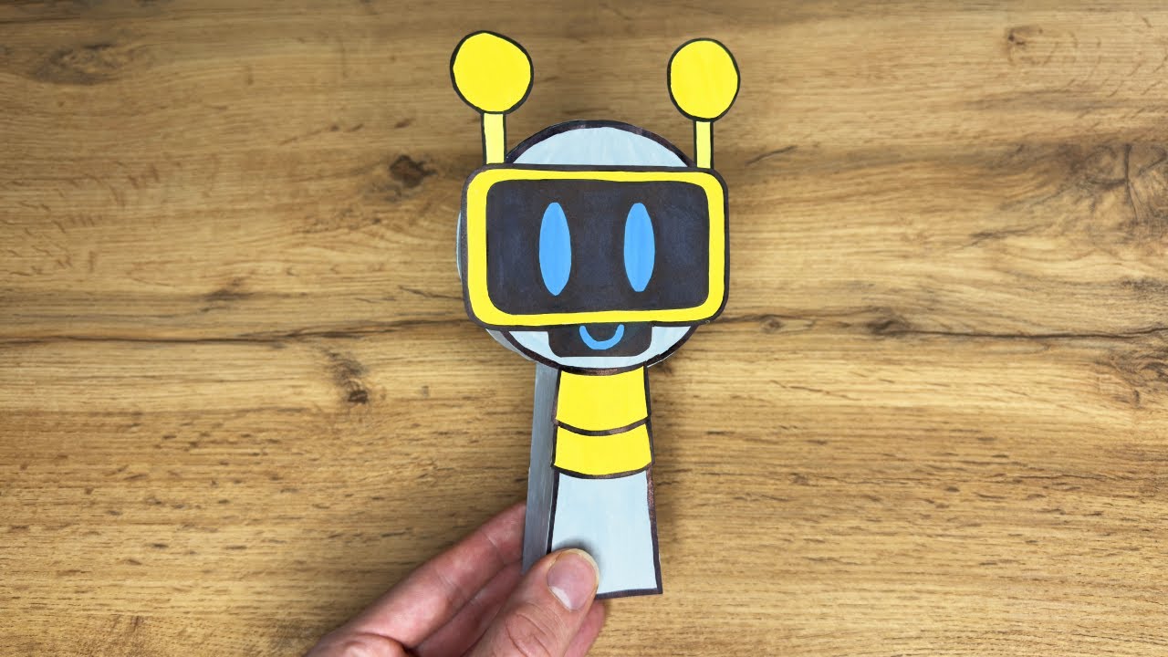 Sprunki Fun Bot - Paper Craft | DIY - YouTube