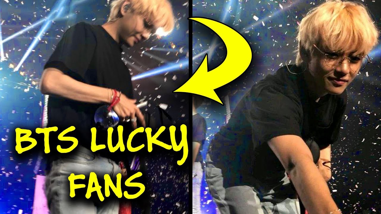 👄 BTS Lucky Fans | BANGTAN BOYS Fan Service - YouTube