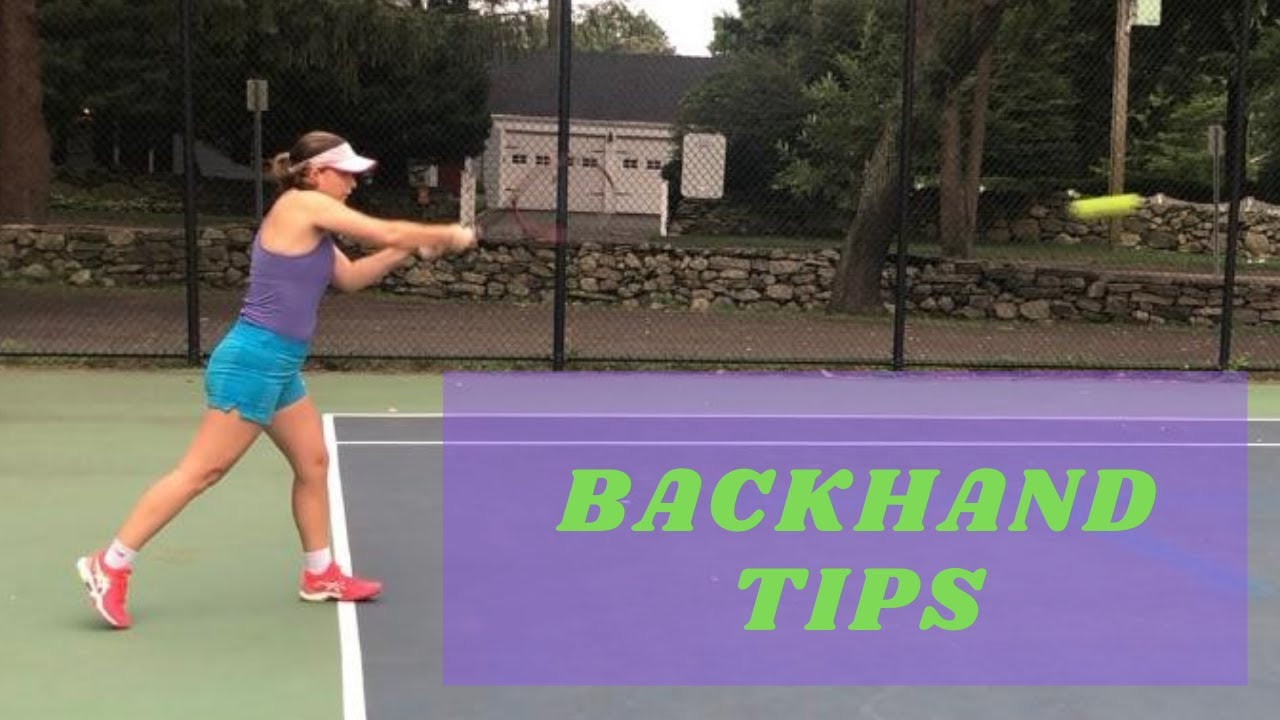 Improve Your Backhand with Just a Few Amazing Tips!! - YouTube
