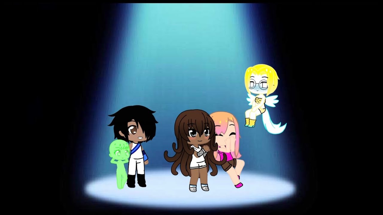 Gacha club 3 Humans, 1 Ghost & 1 God Fuse!! Ft: @🦚 Delancey Gacha ...