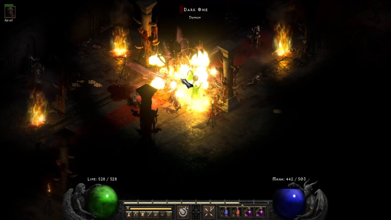 #10 Meteor Sorceress, Diablo 2 Resurrected, 1 Hour Screaming Andariel ...