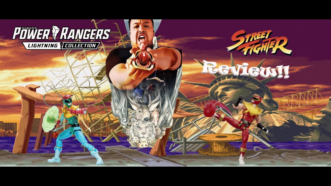Power Rangers X Street Fighter Lightning Collection Morphed Ken & Cammy ...